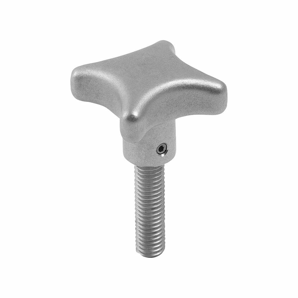 Pomello a croce inox con perno – Berardi Group