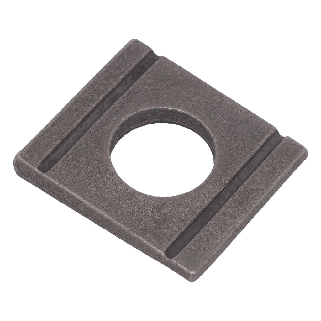 Square taper washer for U-sections inclination 8% DIN 434 – Berardi Group