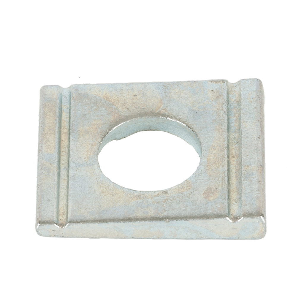Square taper washer for U-sections inclination 8% DIN 6918 Zinc plated ...